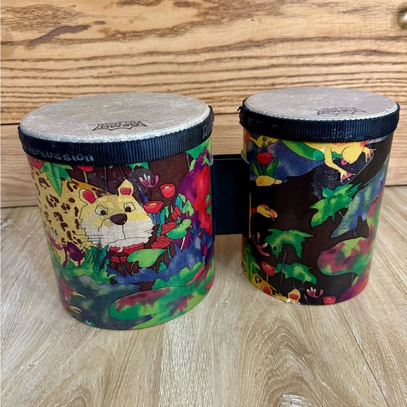 Source Unknown | Toys | Vtgremo Rhythm Club Bongos Percussion Compact ...